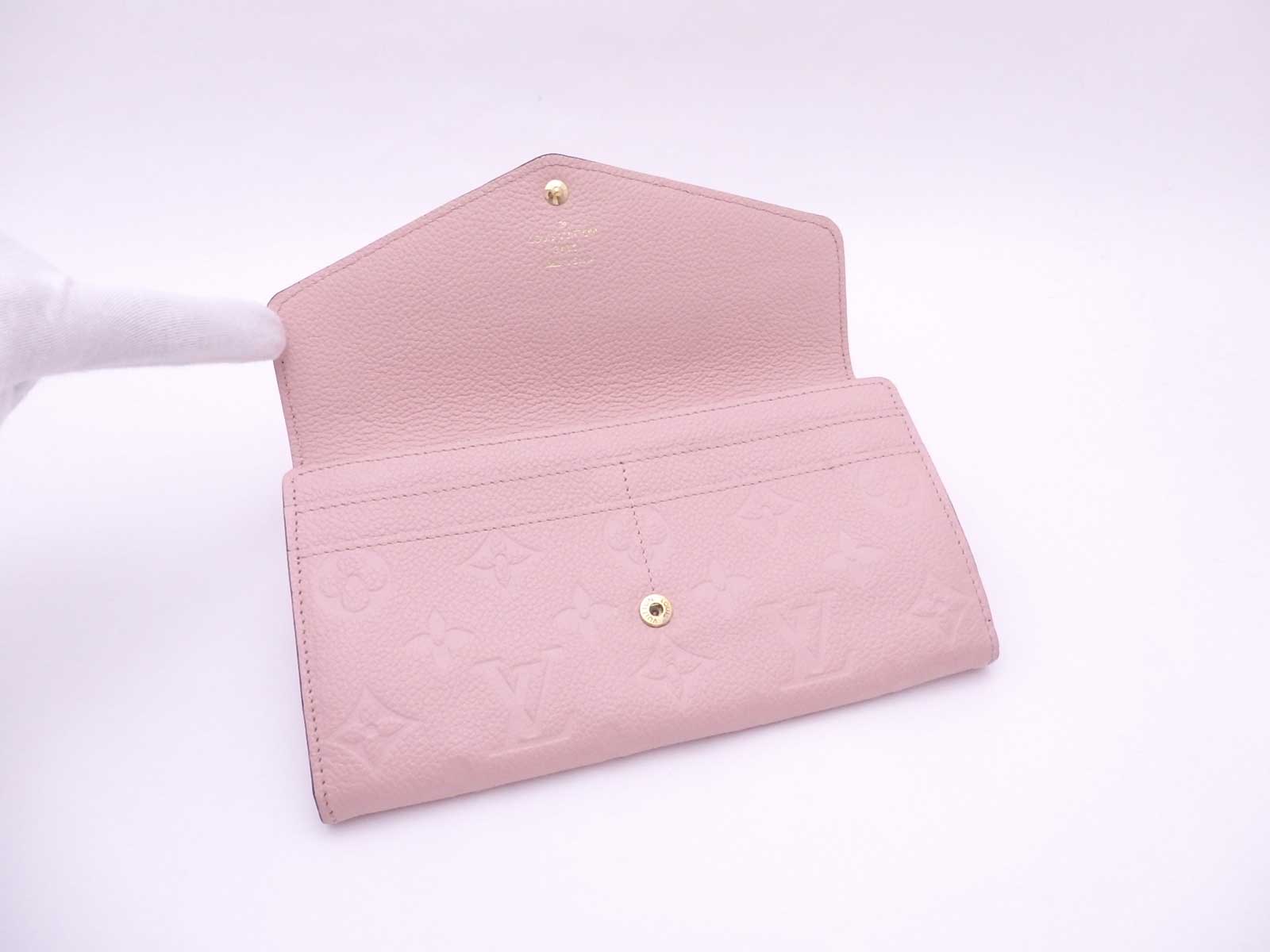 Louis Vuitton Sarah Wallet Pink Inside Chi | Paul Smith